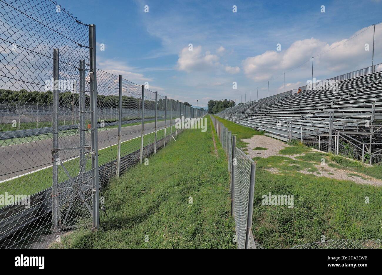 MONZA, ITALY - August 30, 2018: The Autodromo Nazionale Monza, a race ...