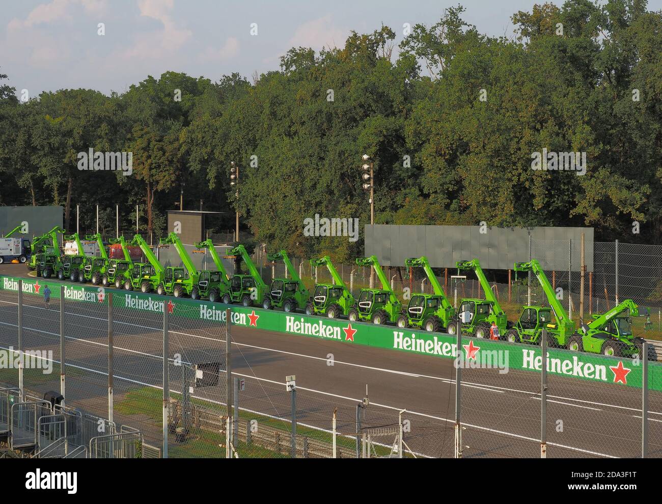 MONZA, ITALY - August 30, 2018: The Autodromo Nazionale Monza, a race ...