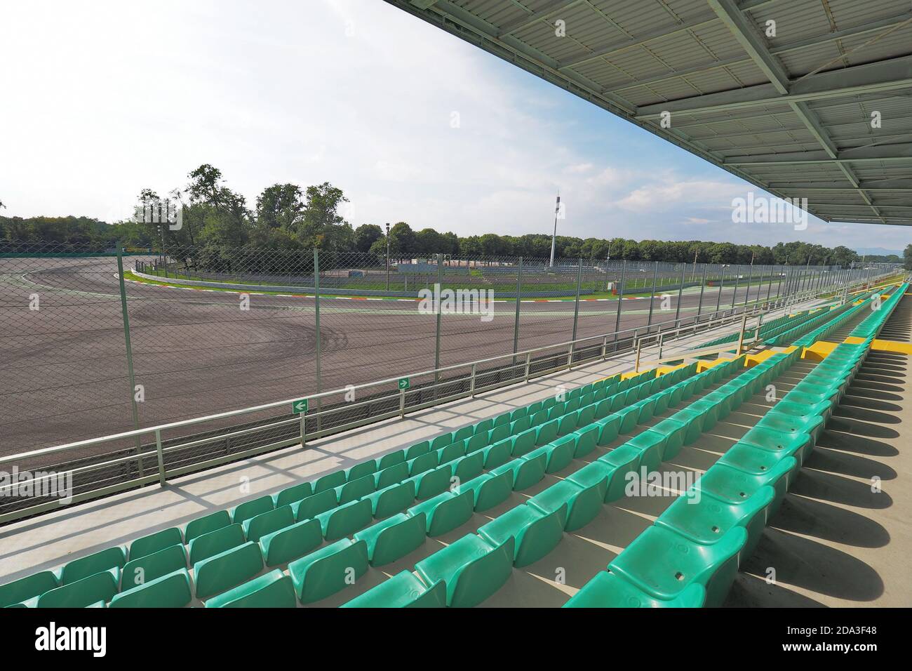 MONZA, ITALY - August 30, 2018: The Autodromo Nazionale Monza, a race ...