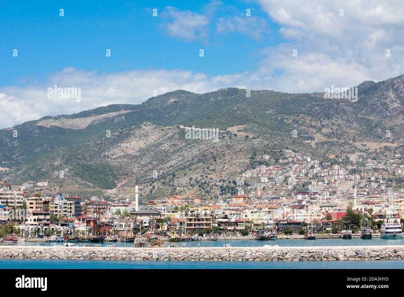 Alanya sea port mediterranean hi-res stock photography and images - Alamy