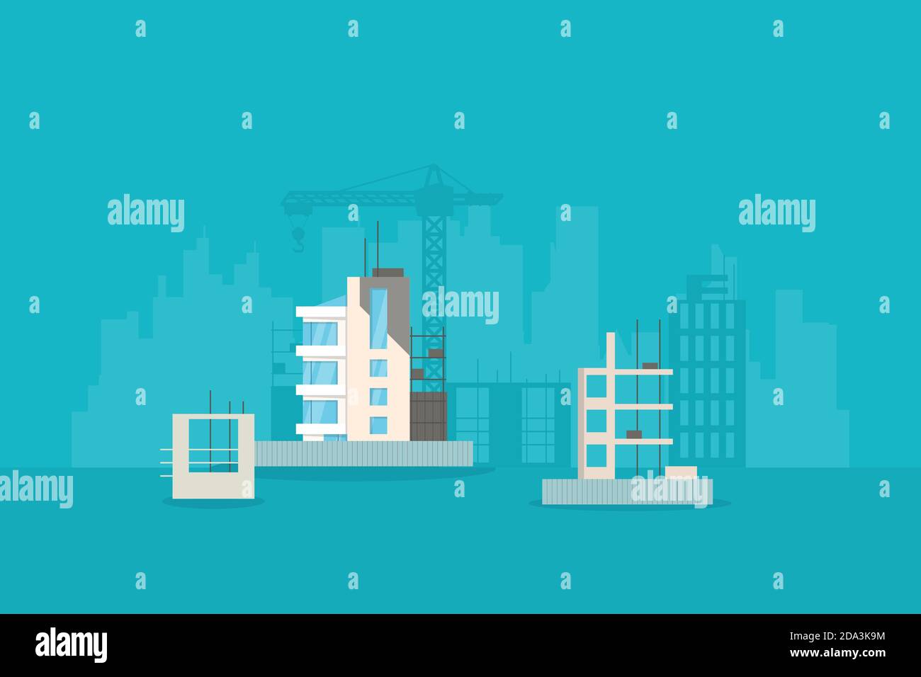 New building development Stock Vector Image & Art - Alamy