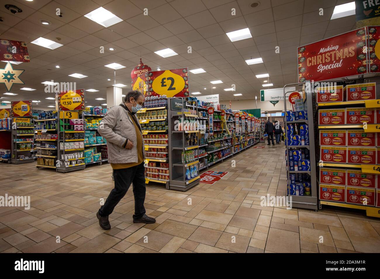 Morrisons supermarket aisle hi-res stock photography and images - Alamy