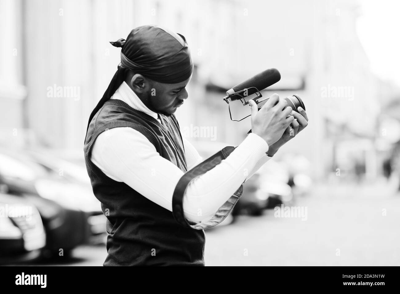 African american record video Black and White Stock Photos & Images - Alamy