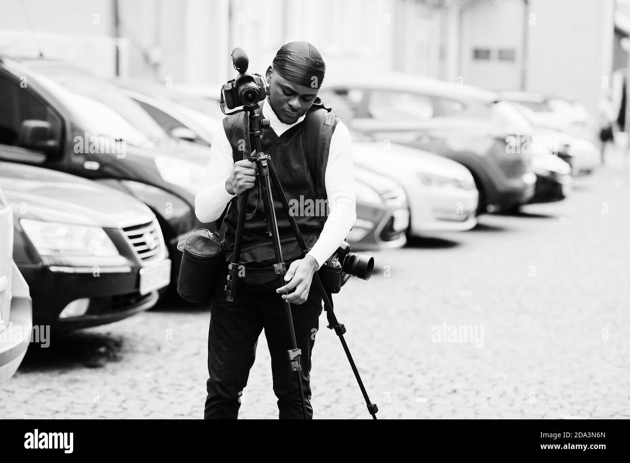 African american record video Black and White Stock Photos & Images - Alamy