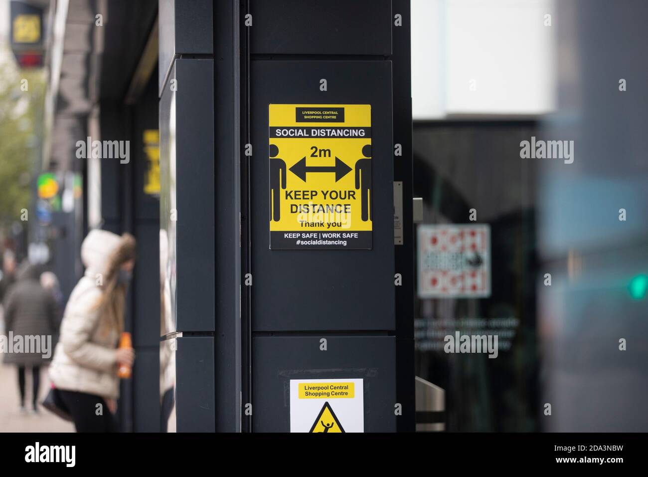 Liverpool city centre as Tier 3 lockdown is introduced Stock Photo - Alamy