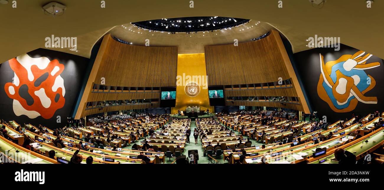 Un General Assembly Hall 2017 High Resolution Stock Photography and ...