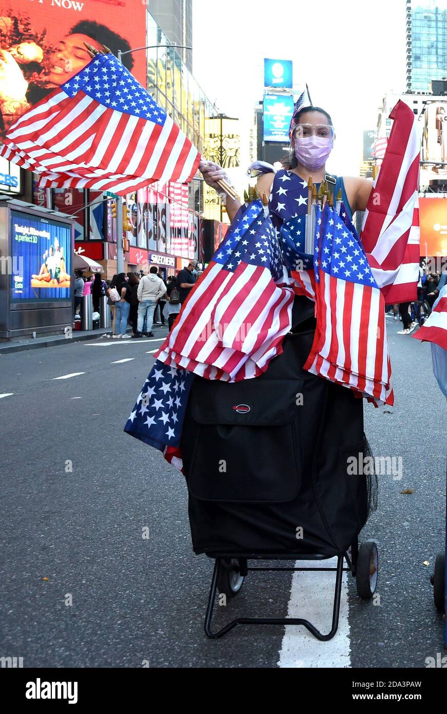 Pedestrians celebrating out and about for New York City Celebrates Joe ...