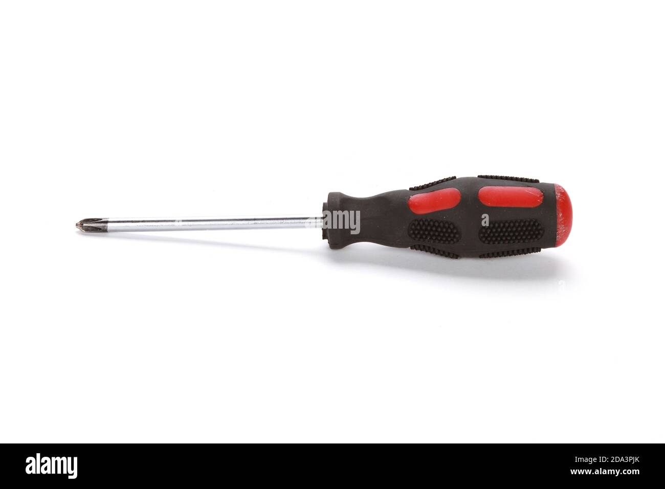Closeup shot of a screwdriver on an isolated white background Stock ...