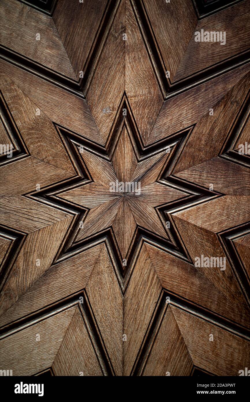 brown wooden texture with stars Stock Photo - Alamy
