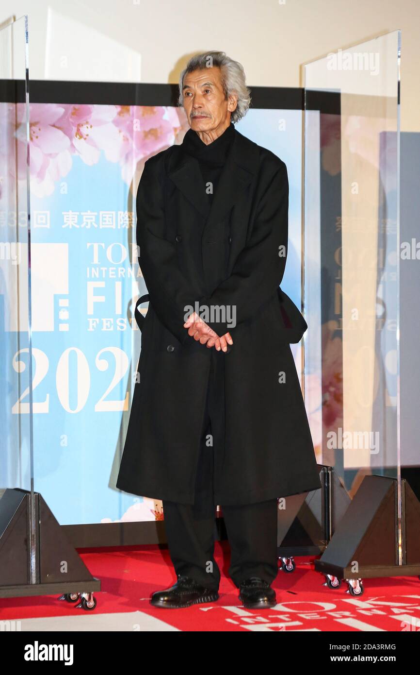 November 9, 2020, Tokyo, Japan: Japanese actor Min Tanaka attends the ...