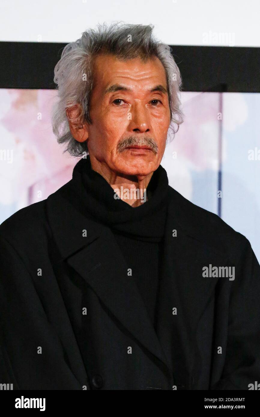 November 9, 2020, Tokyo, Japan: Japanese actor Min Tanaka attends the ...