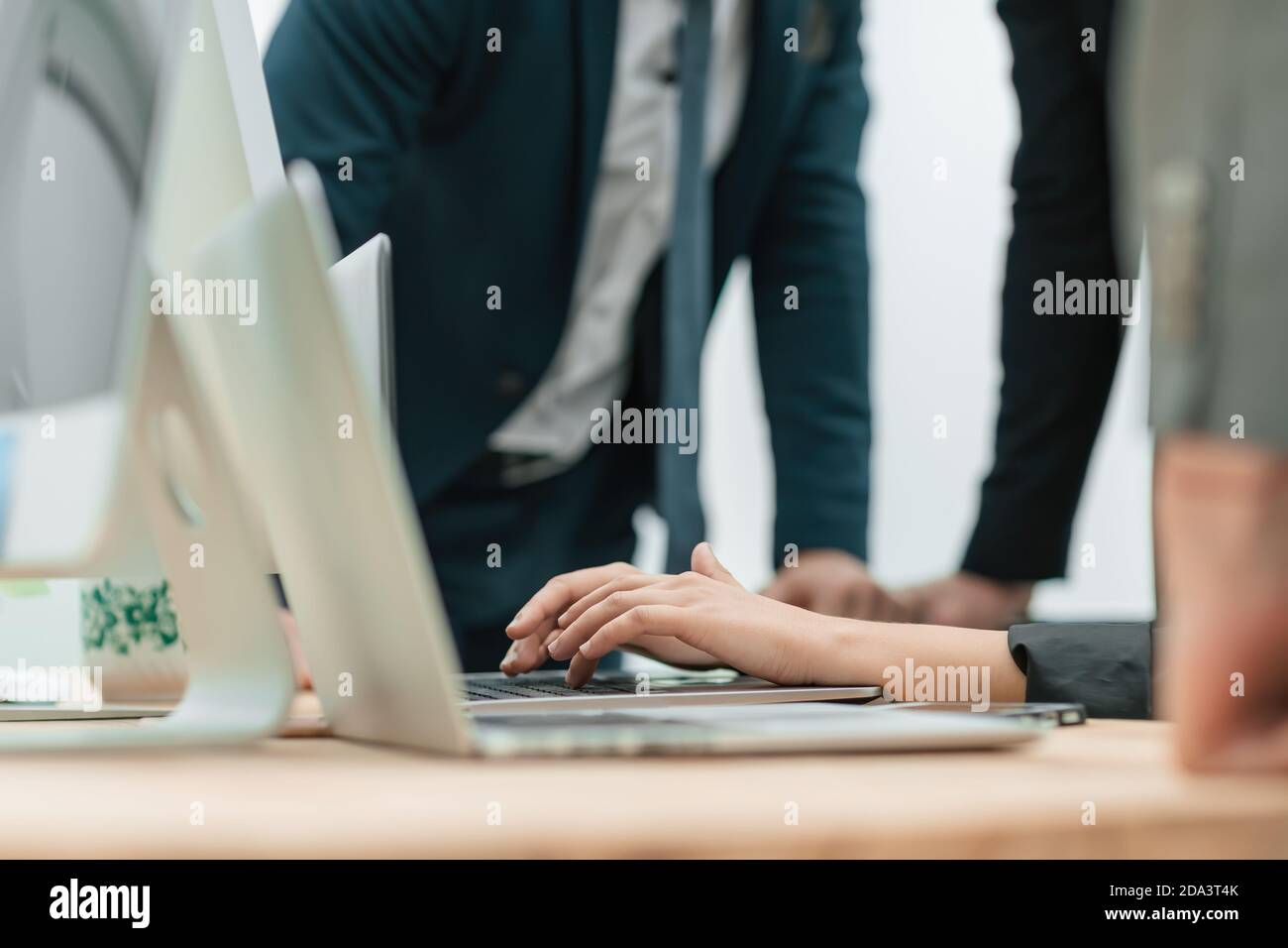 Group explain up close hi-res stock photography and images - Alamy