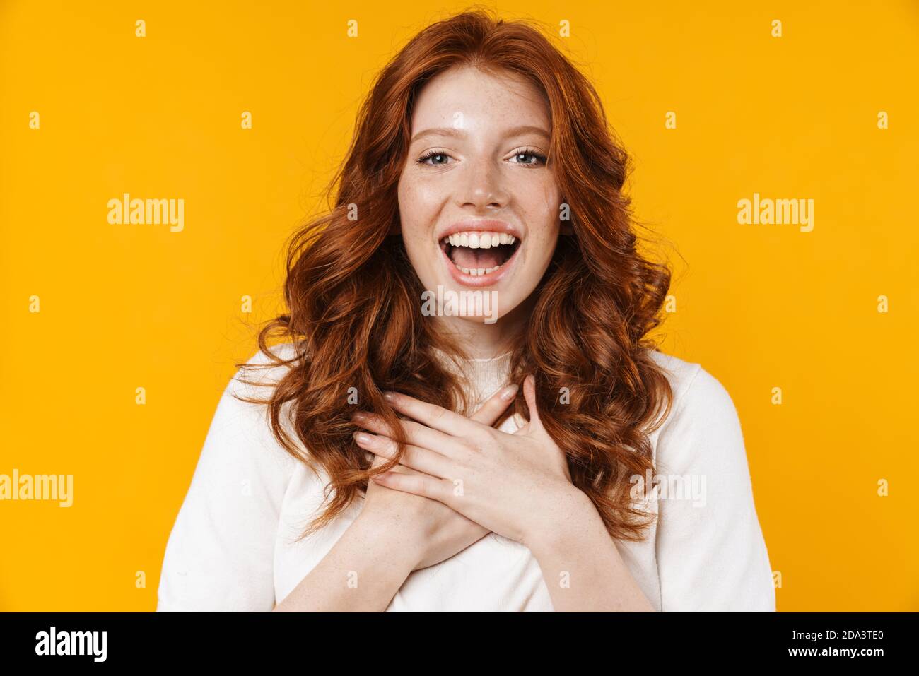 Redhead chest hi-res stock photography and images - Alamy