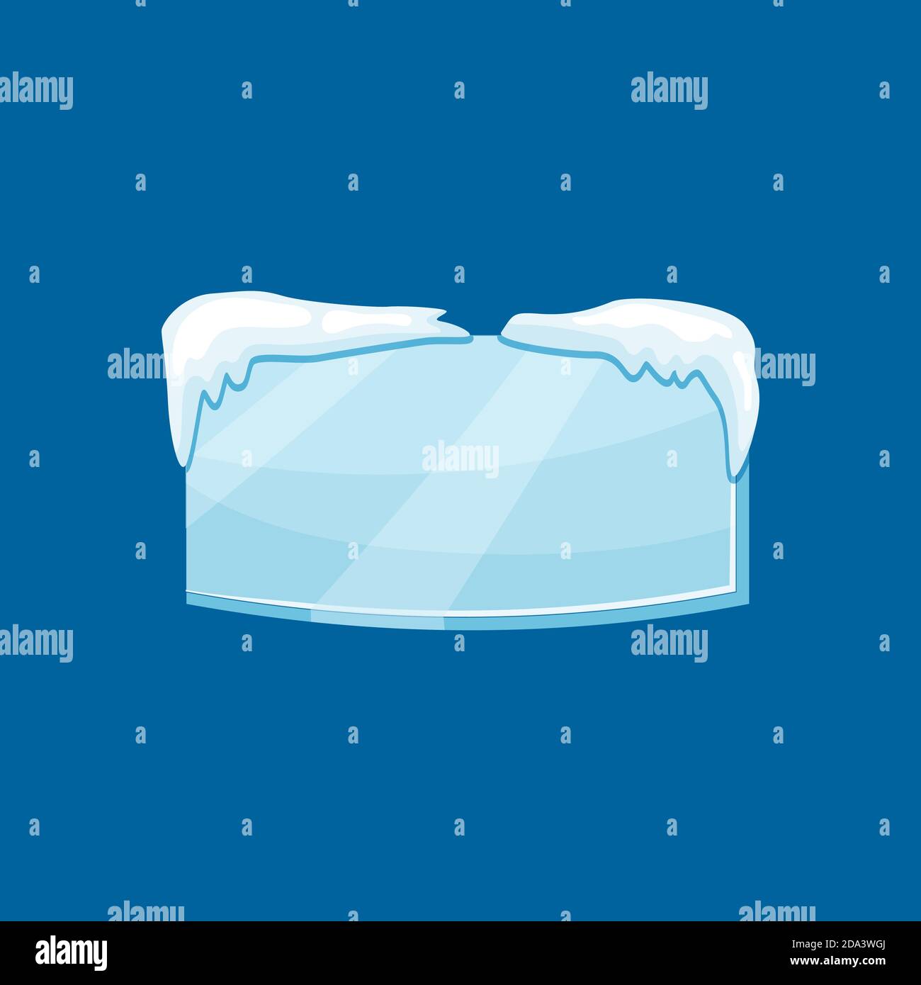 Cartoon icicle hi-res stock photography and images - Alamy