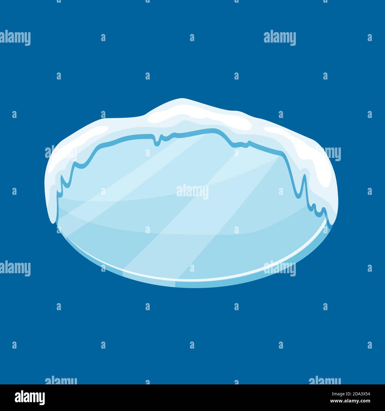 Cartoon icicle hi-res stock photography and images - Alamy