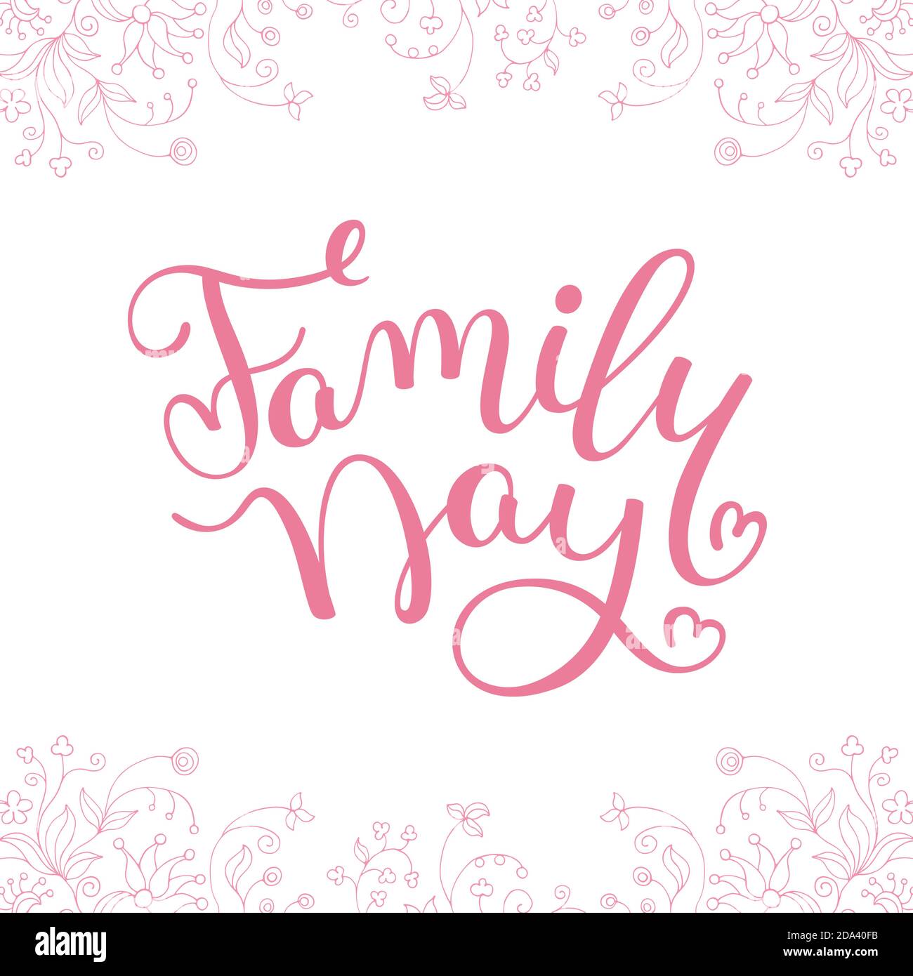 Family lettering hi-res stock photography and images - Alamy