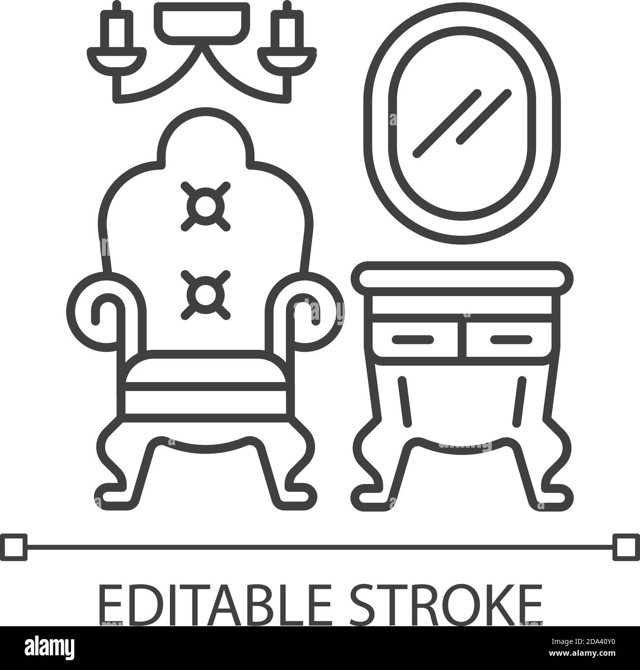 Modern classic vintage living Black and White Stock Photos & Images - Alamy