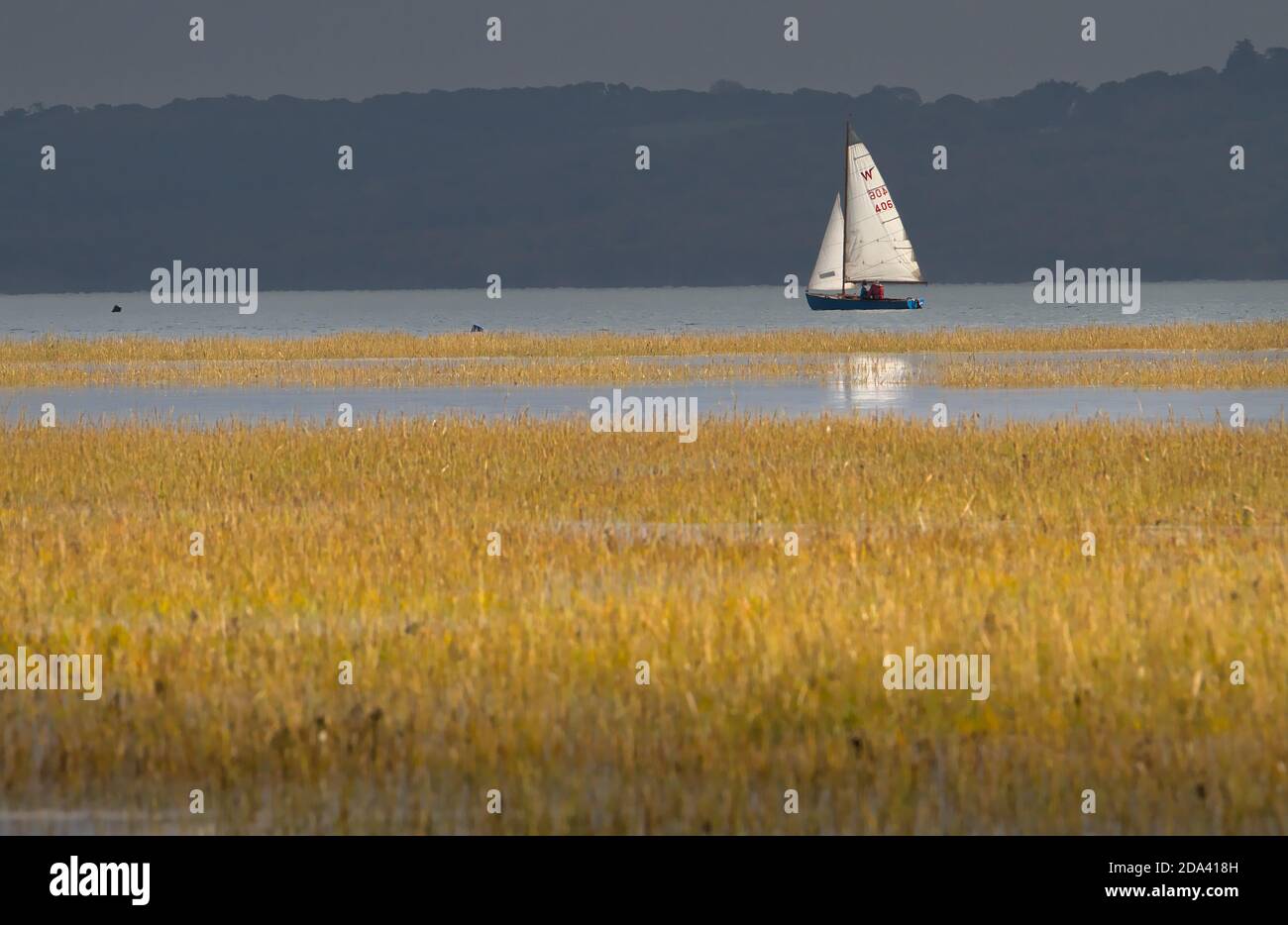 Wayfarer boat sailing dinghy hi-res stock photography and images - Alamy