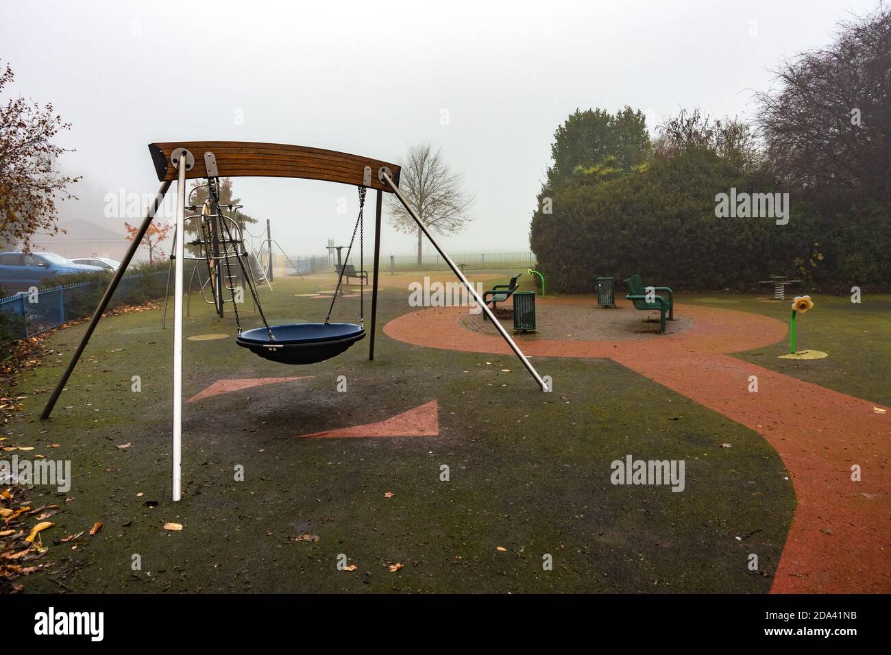 Empty Childrens Playground High Resolution Stock Photography and Images ...