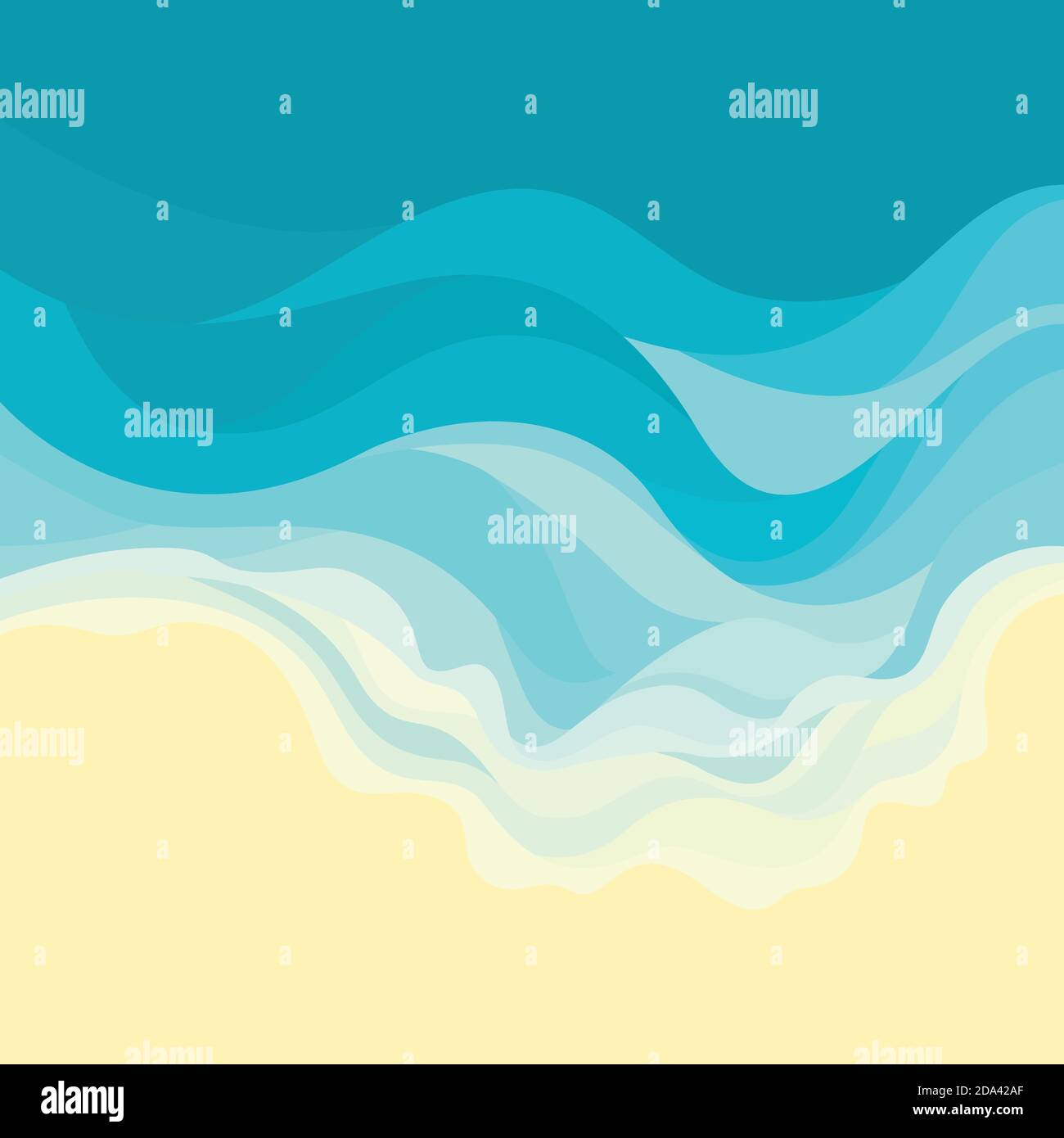 Summer texture beautiful sea view Stock Vector Images - Alamy