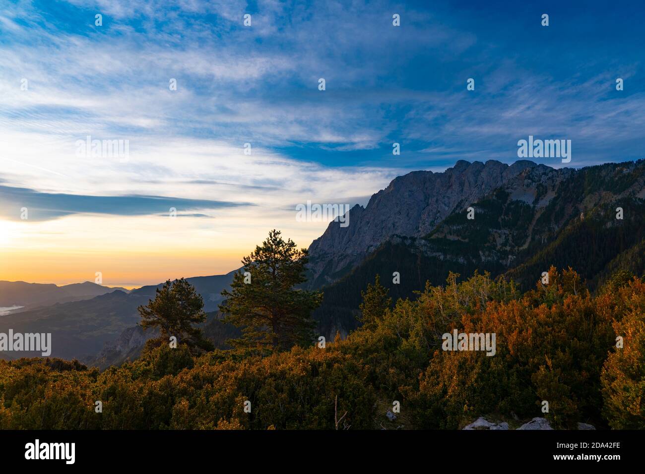 Pedraforca, the forked mountain of Catalonia. At 2506m, it stands proud ...