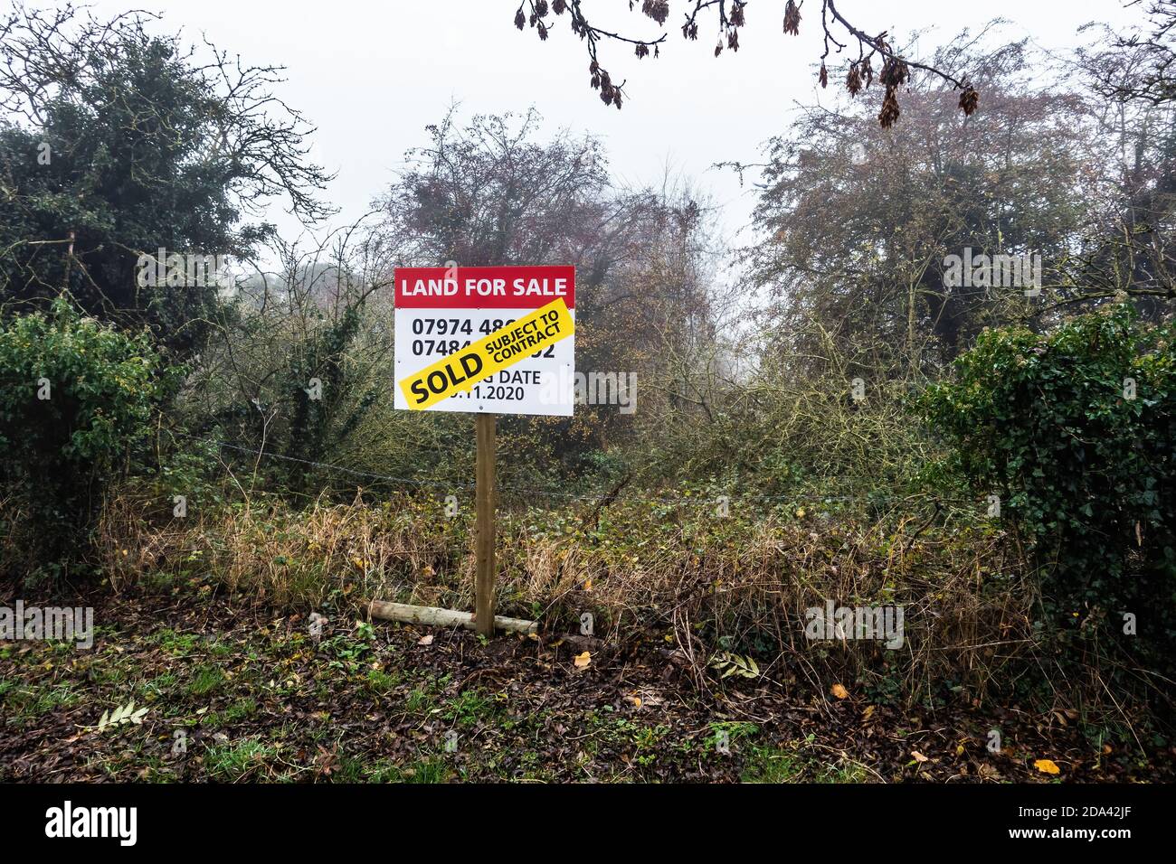 Land For Sale Sign High Resolution Stock Photography and Images - Alamy