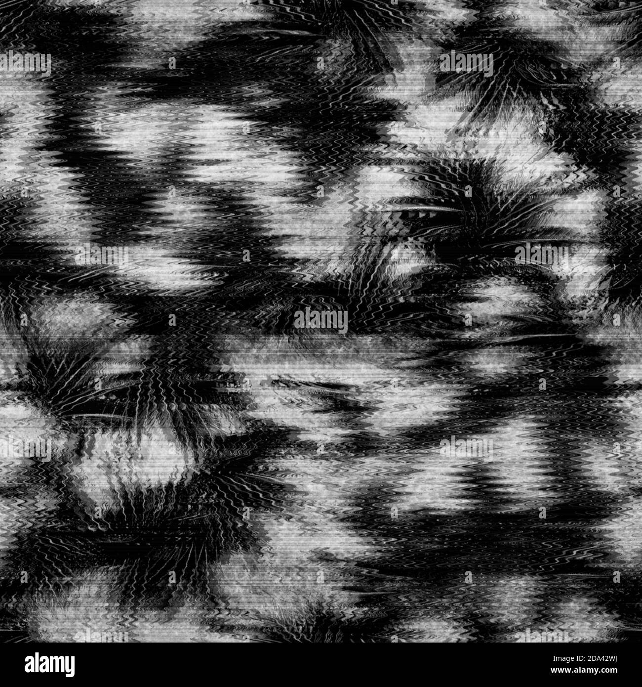 Seamless techno glitch tropical RGB computer noise Stock Photo - Alamy