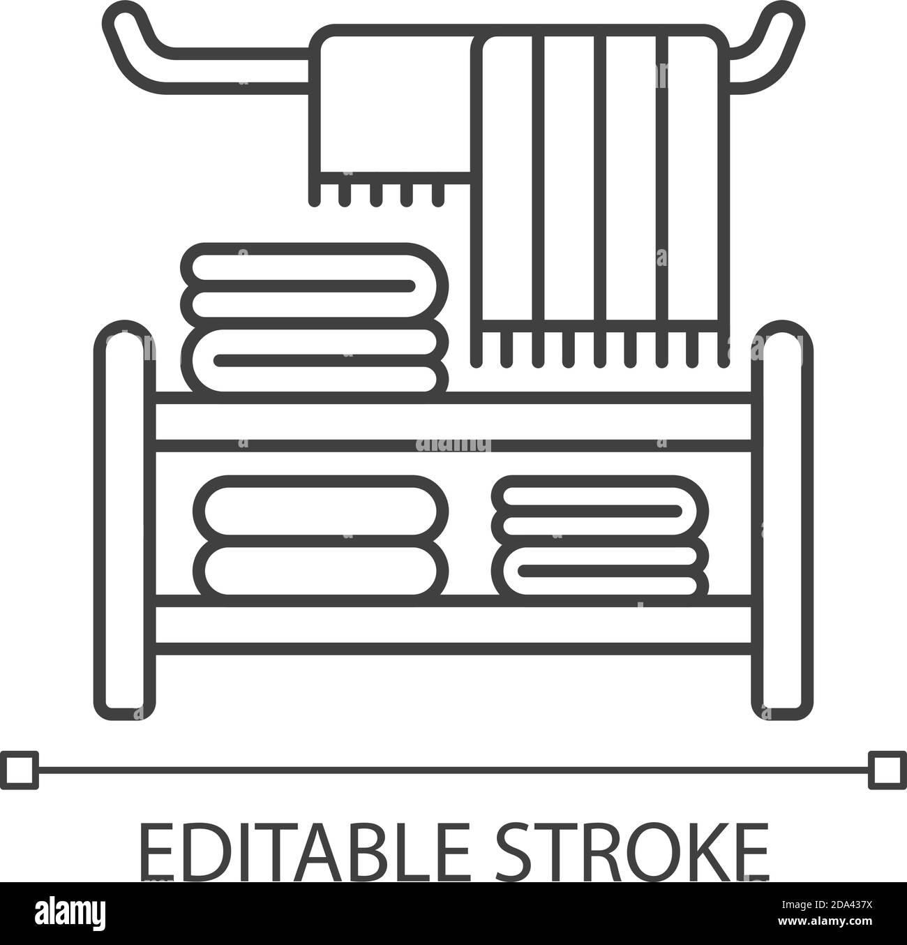 Home textile linear icon Stock Vector Image & Art - Alamy