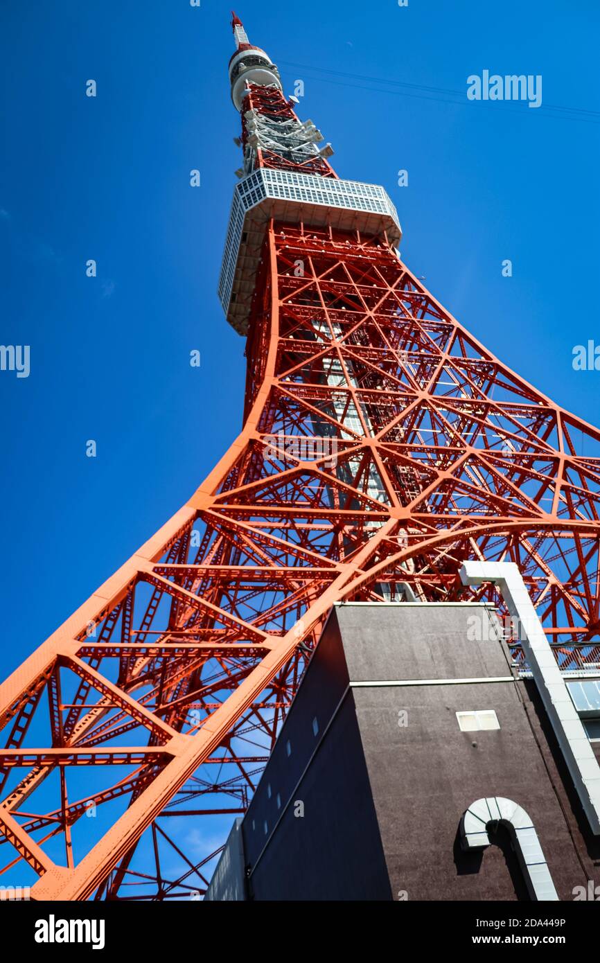 Tokyo Tower is a communications and observation tower in the Shiba-koen district of Minato ...