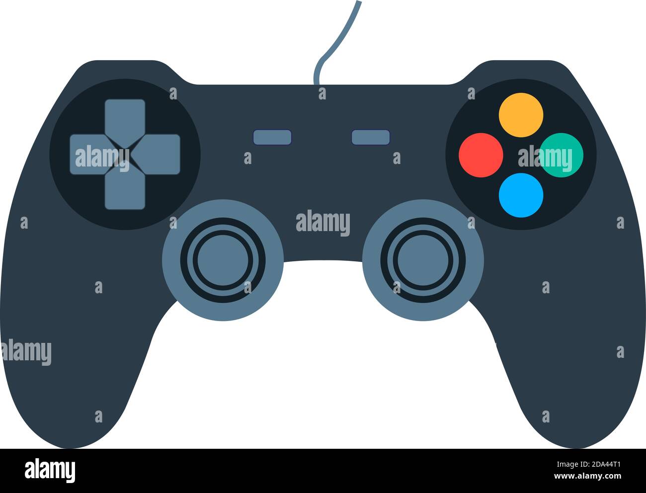 Joystick gamepad icon flat style Stock Vector Image & Art - Alamy
