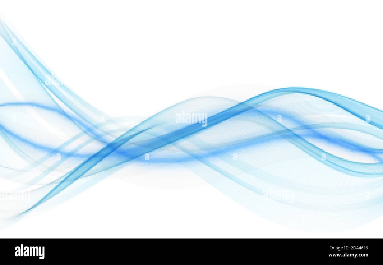 Abstract background Vector abstract blue wave.Wavy lines,abstract water ...