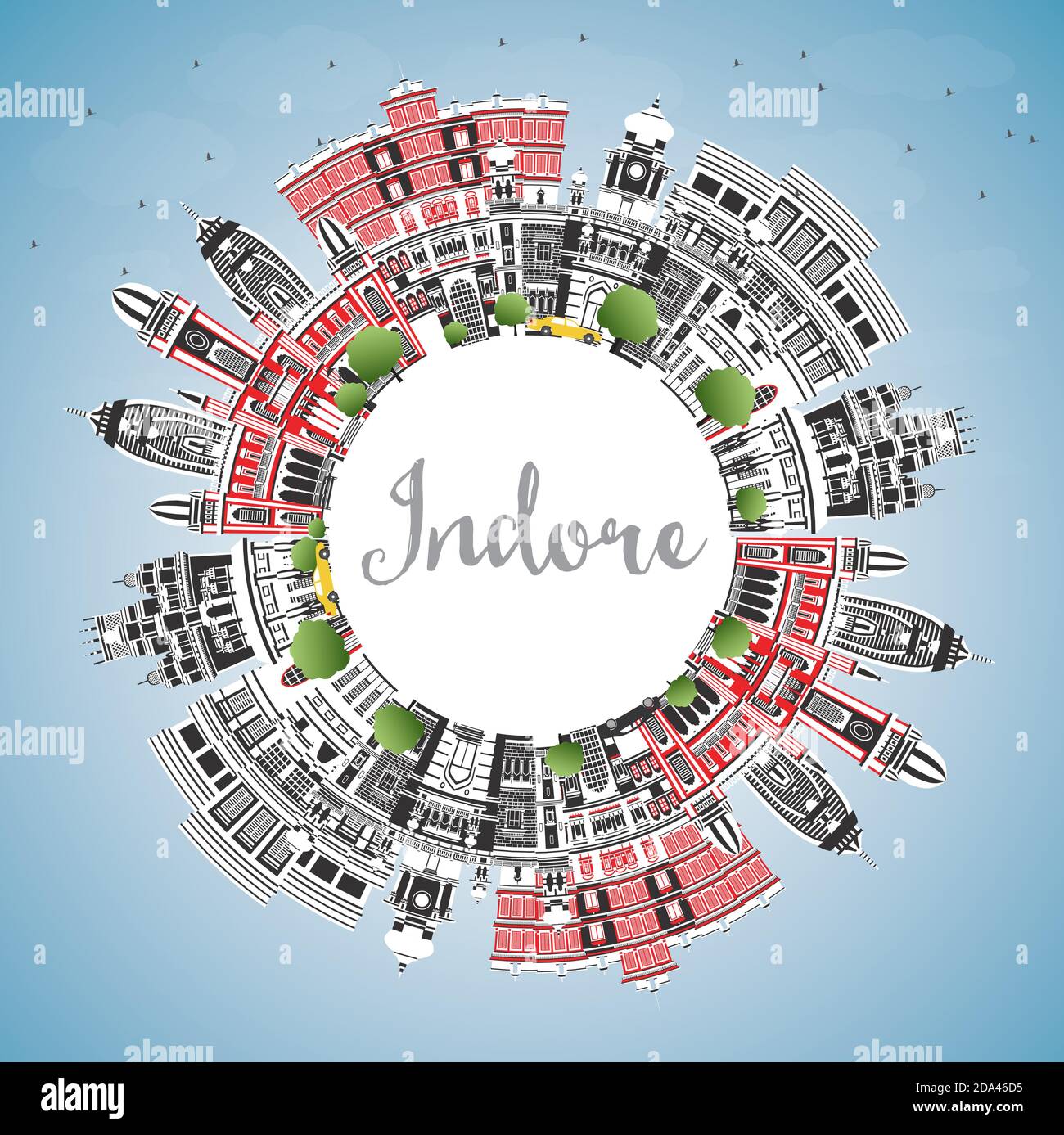 Indore city Stock Vector Images - Alamy