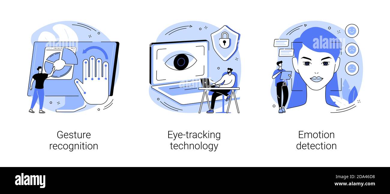 Sensor technology abstract concept vector illustrations Stock Vector ...
