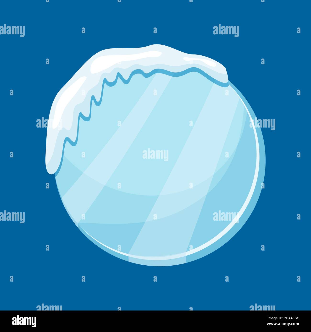 Cartoon icicle hi-res stock photography and images - Alamy