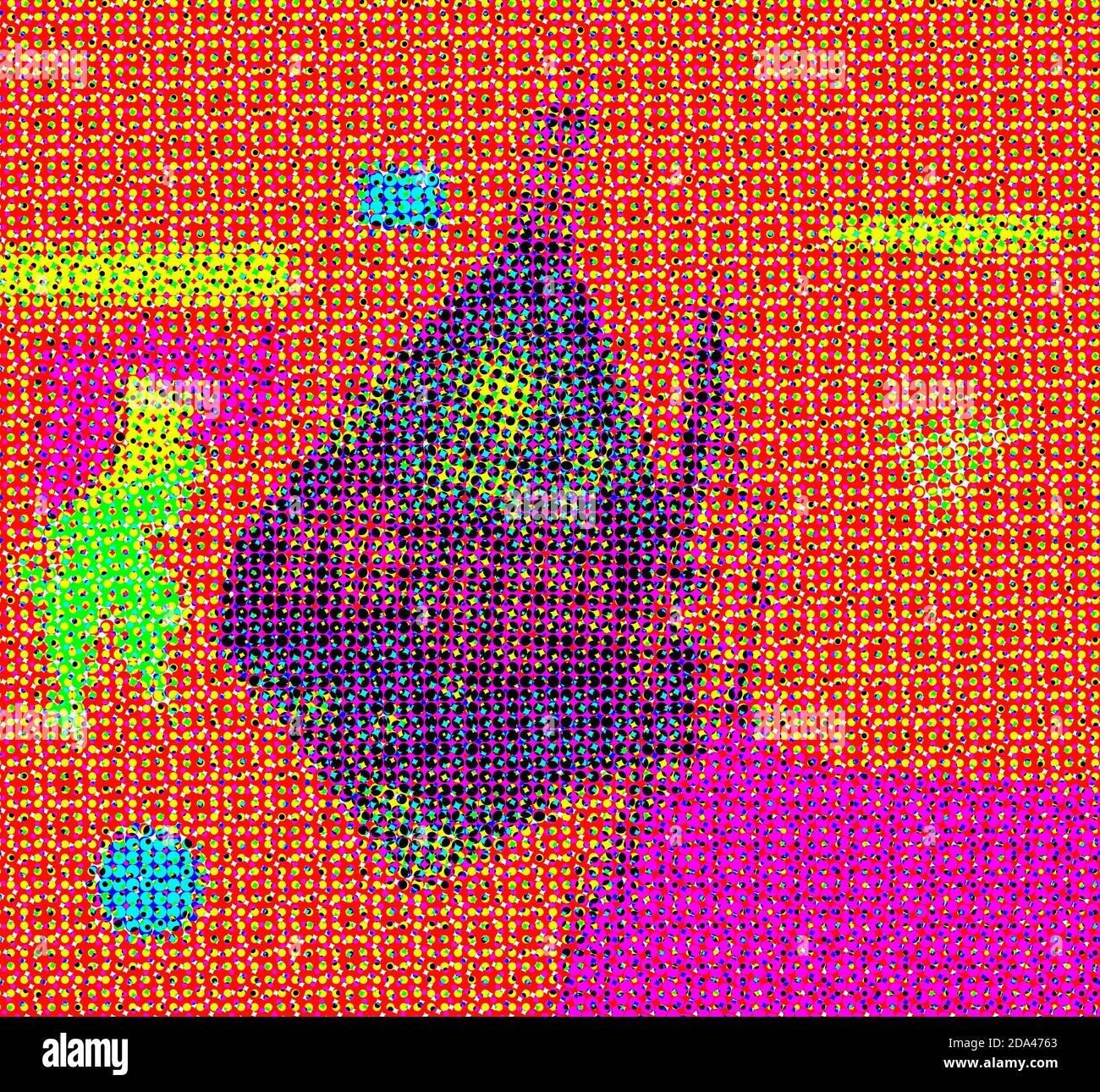 Cheerful colorful abstraction for crew and positive fantasy and ...