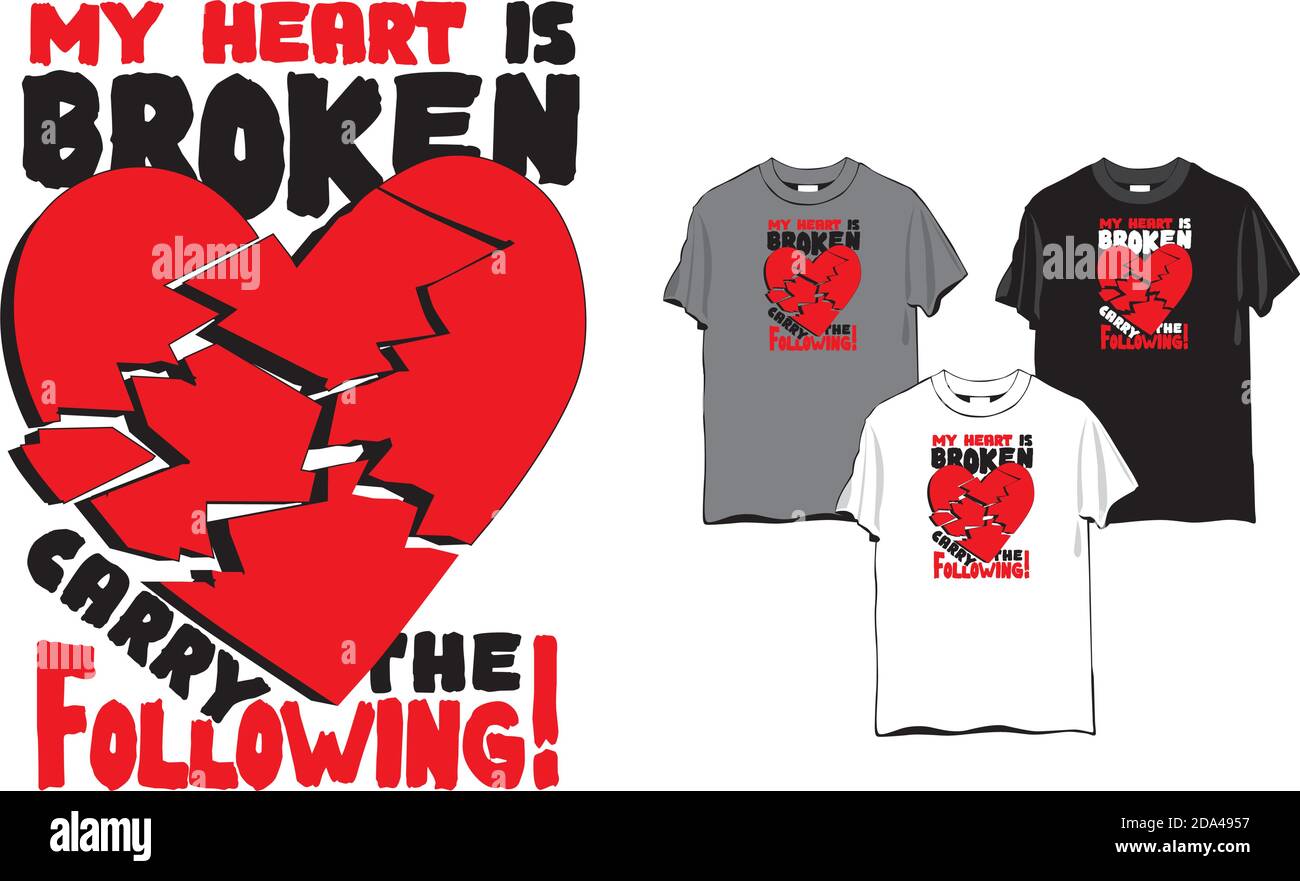 Couple love t shirt slogan Stock Vector Images - Alamy