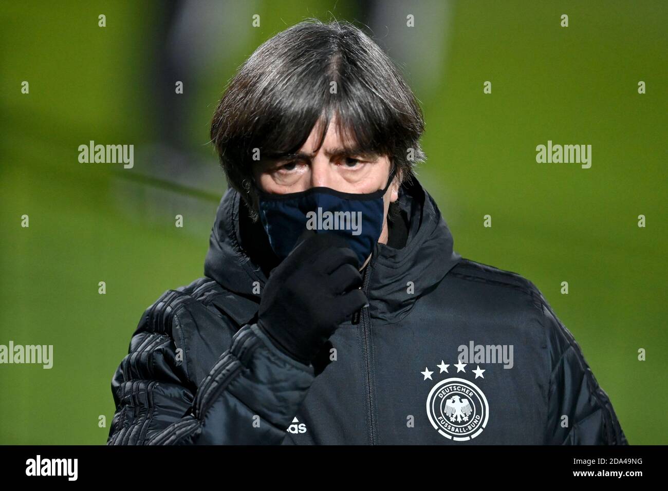 Leipzig, Germany. 09th Nov, 2020. Football: German national team ...