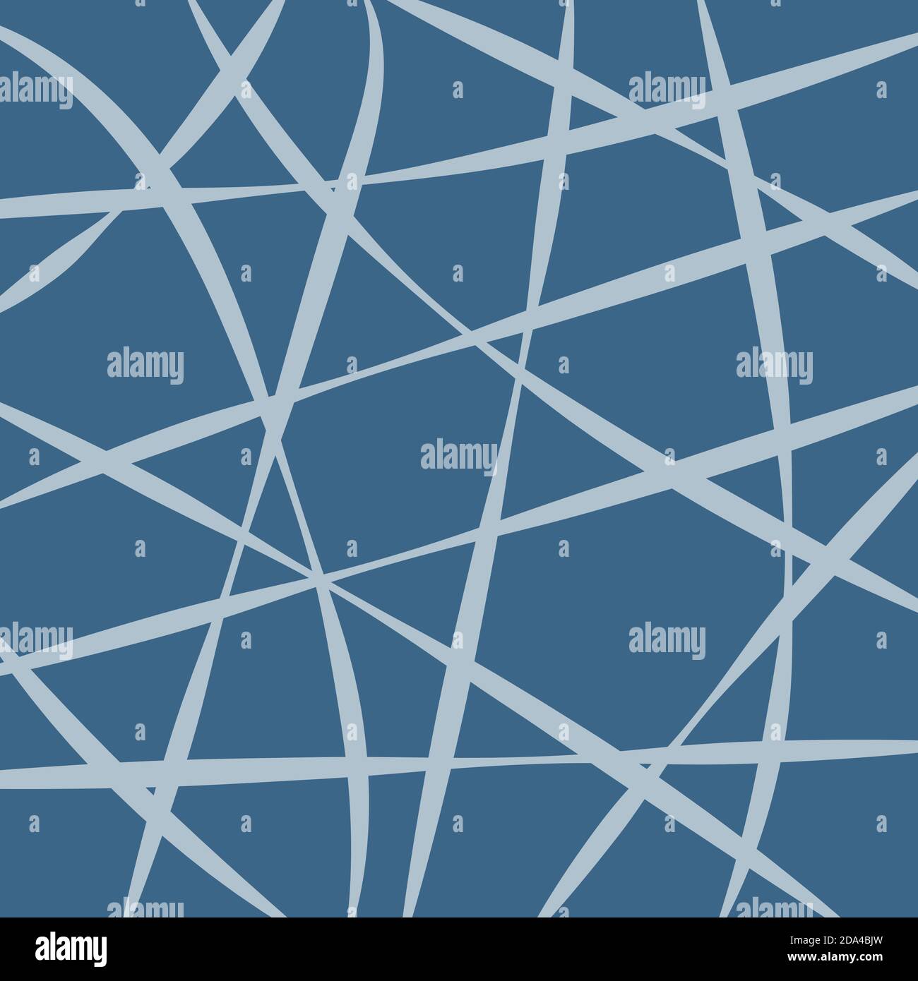 Abstract dark blue background with light stripes in shape of spider web ...