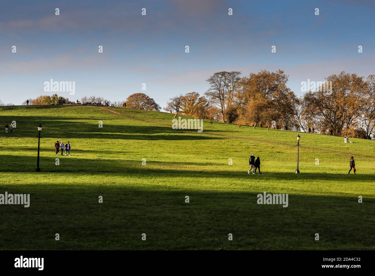 Autumn in Primrose Hill, London Stock Photo - Alamy