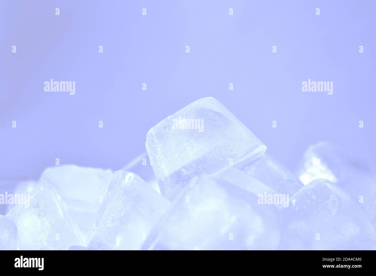 close up of ice cube texture on white background Stock Photo - Alamy