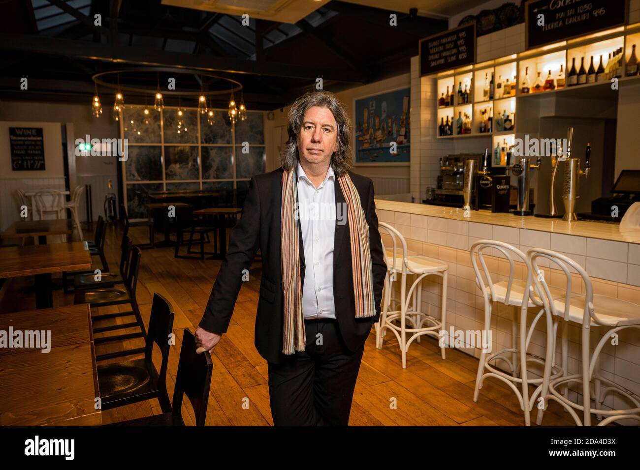 Chef and restaurateur Michael Deane at his Belfast restaurant, Deanes ...