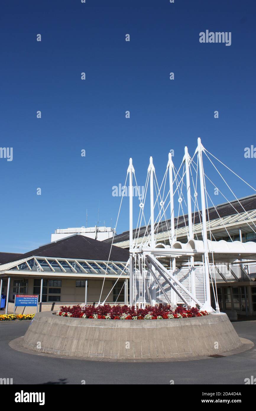 Channel Islands. Guernsey. St Andrews. Princess Elizabeth Hospital ...