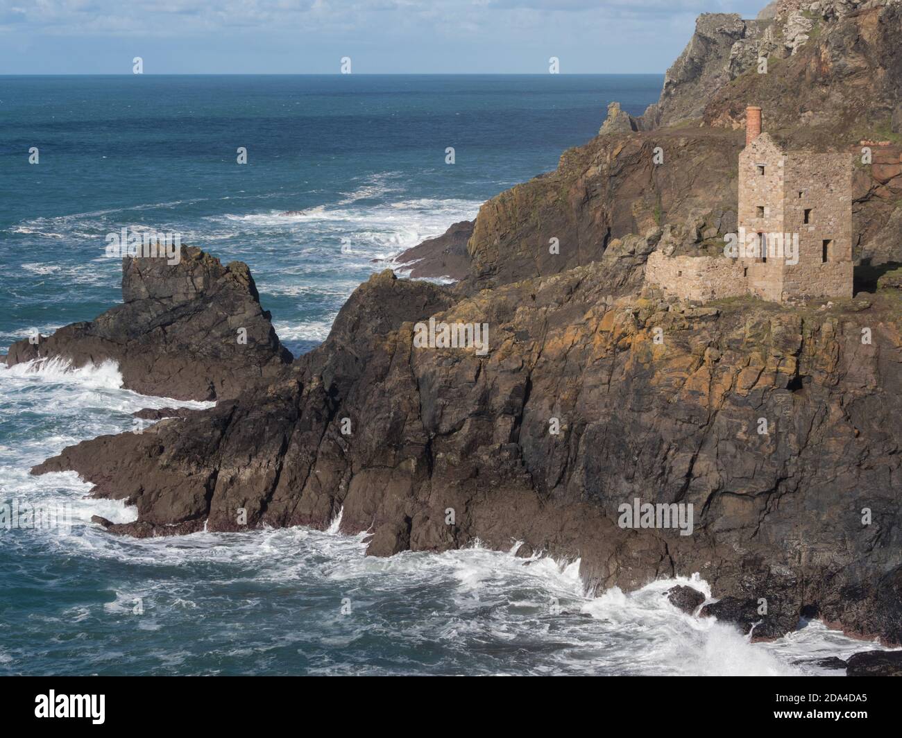 Cornish mining tin coast historical hi-res stock photography and images ...