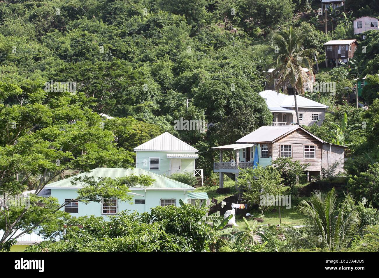 Architecture buildings grenada traditional house hi-res stock ...