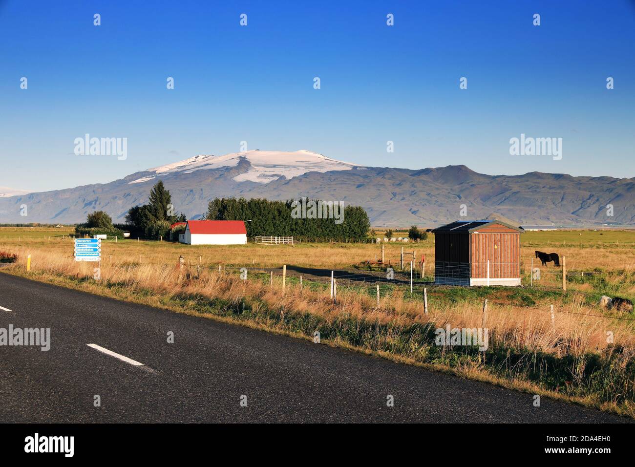 Route 1 or Ring Road (Hringvegur), the national road that runs around ...