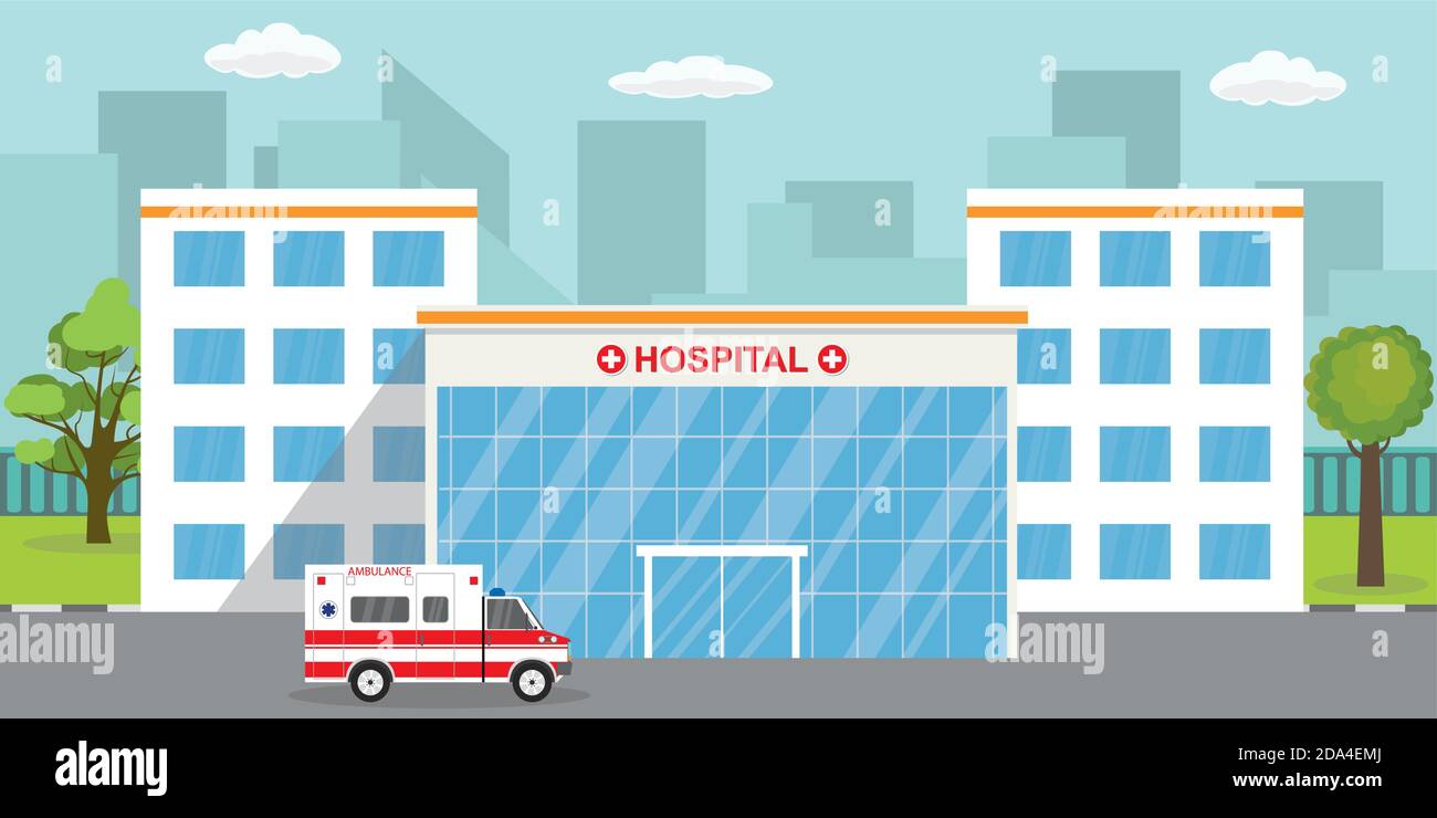 City clinic Stock Vector Images - Alamy