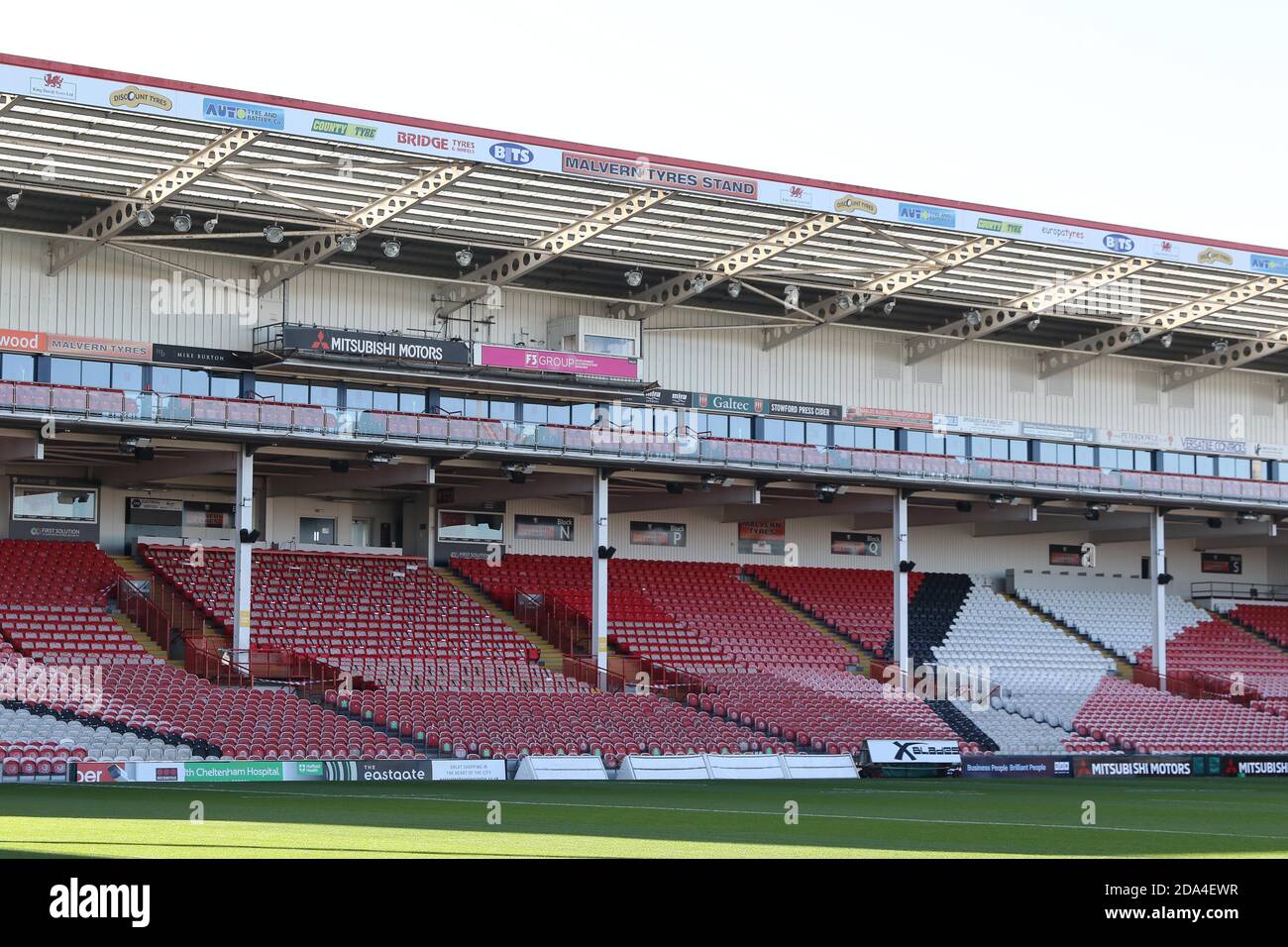 Kingsholm, home of Gloucester Rugby, during lockdown. Picture by Antony ...