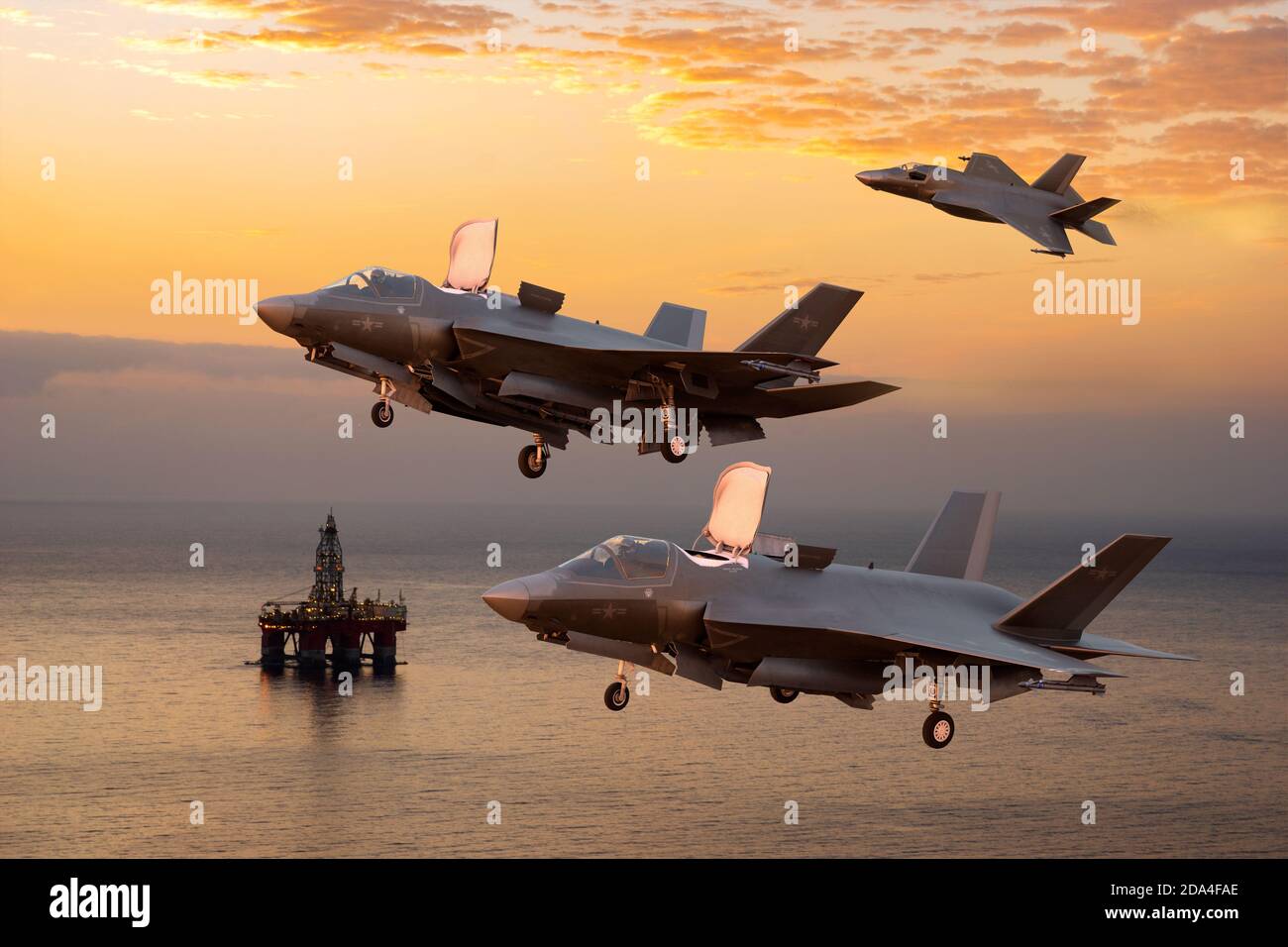 Lockheed Martin F-35 c approaching for landing on an aircraft carrier ...