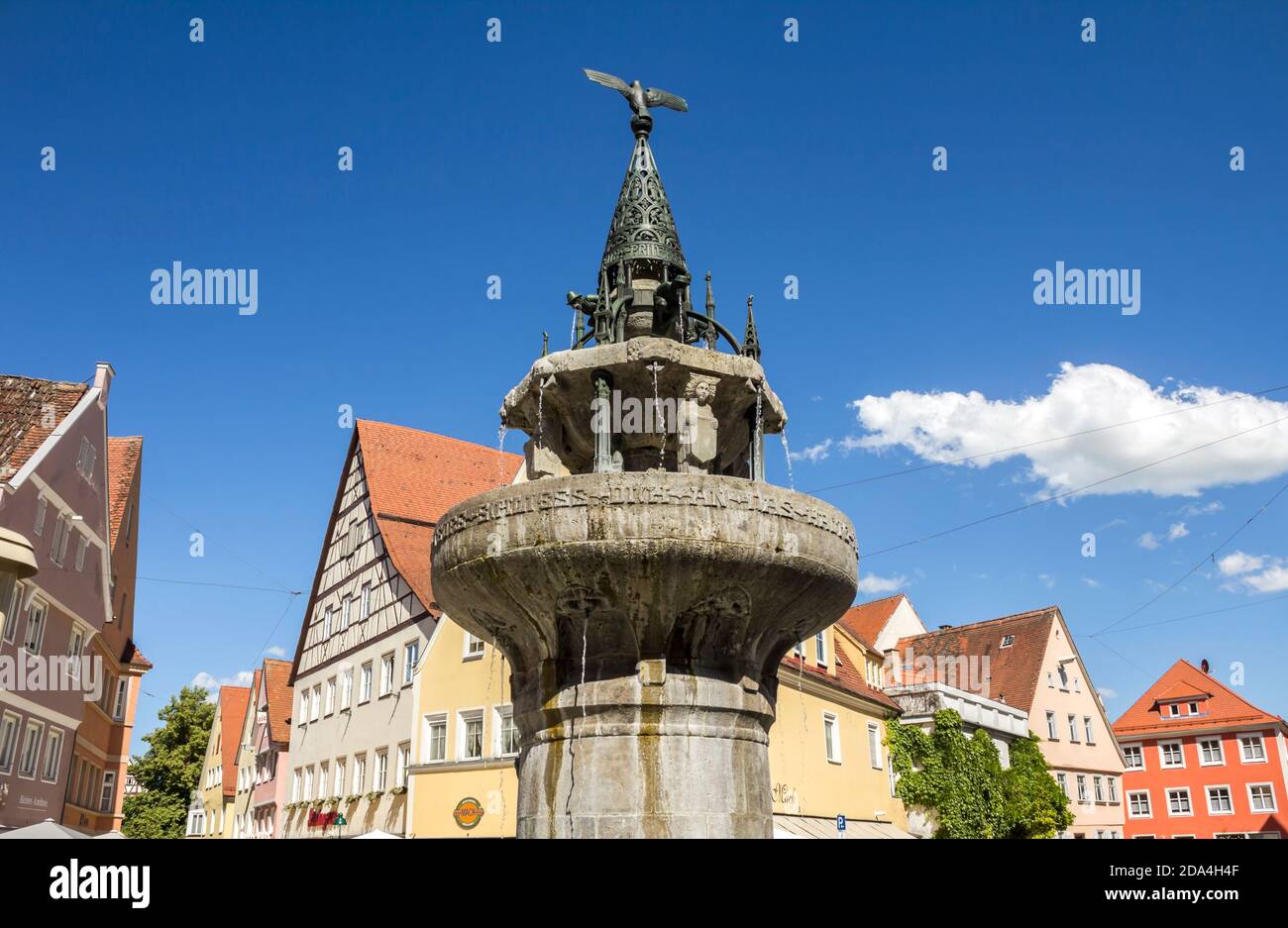 Nordlingen, Germany,: Nordlingen, Famous Medieval Town in Franconia ...
