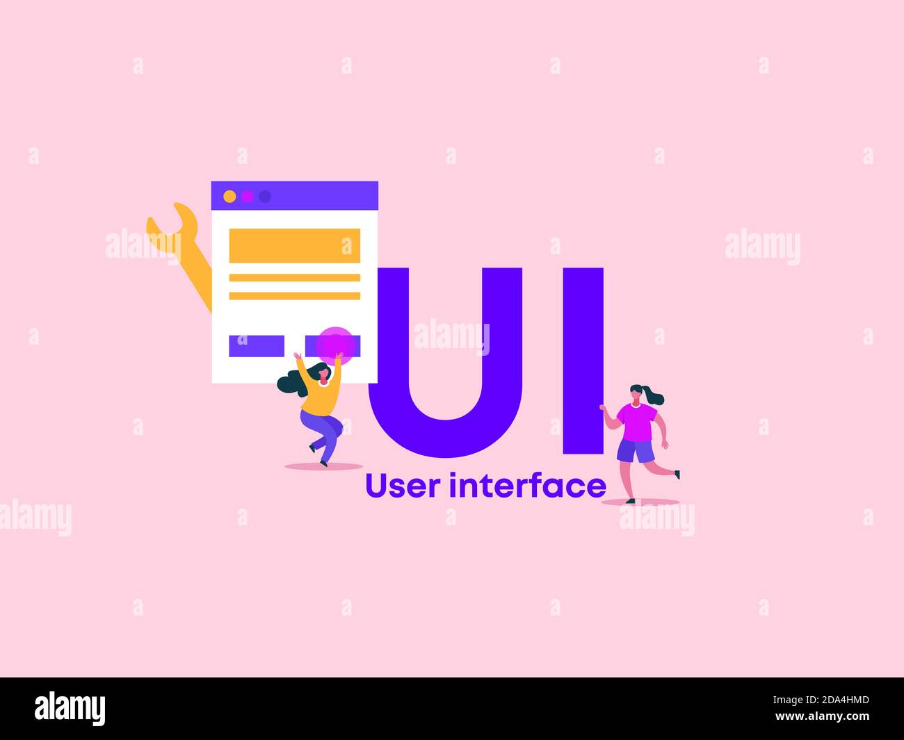 Ui User Interface Convenient Interface Of Site And Web Management Applications Security Digital 
